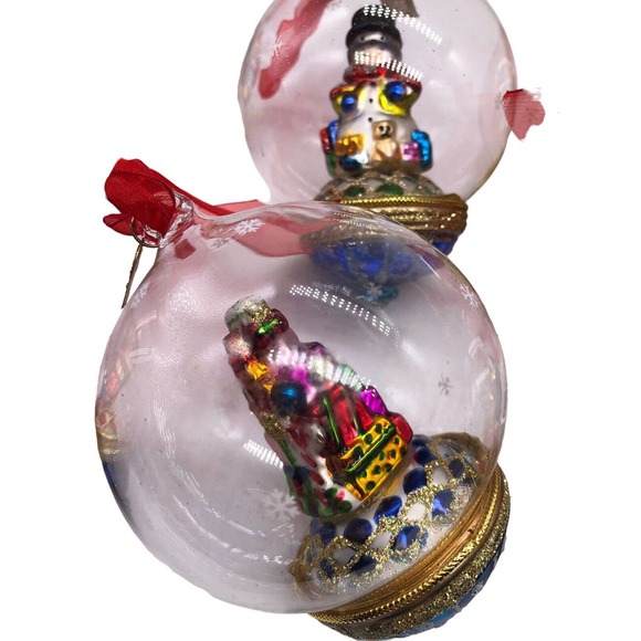 Thomas Pacconi | Holiday | Thomas Pacconi Classics Set Blownglass Snow ...